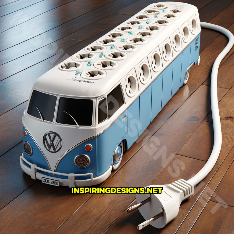 These Volkswagen Bus Surge Protectors Bring a Retro Twist to Your Tech ...