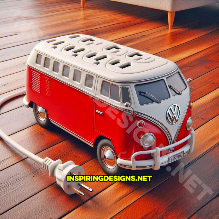 These Volkswagen Bus Surge Protectors Bring a Retro Twist to Your Tech ...