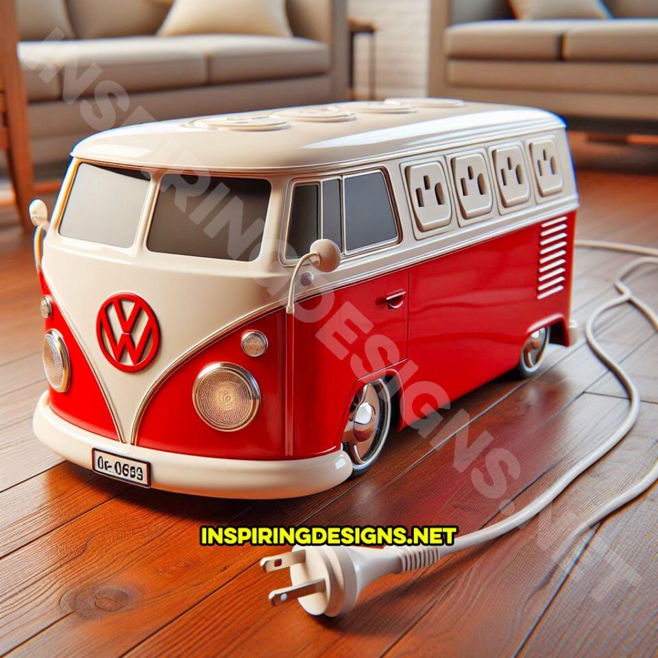 These Volkswagen Bus Surge Protectors Bring a Retro Twist to Your Tech ...