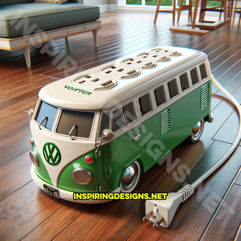These Volkswagen Bus Surge Protectors Bring a Retro Twist to Your Tech ...