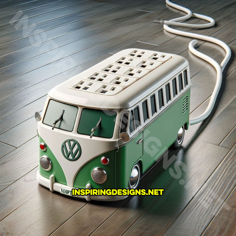 These Volkswagen Bus Surge Protectors Bring a Retro Twist to Your Tech ...