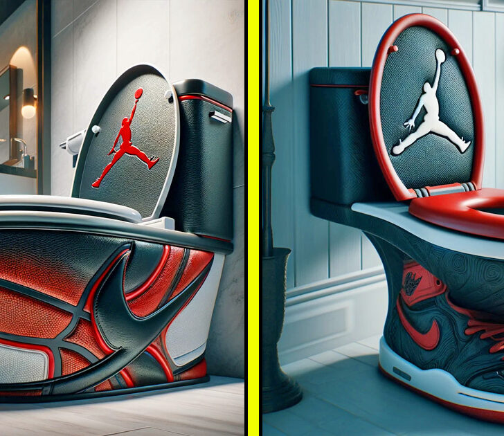 These Air Jordan Shoe Shaped Toilets Turn Your Bathroom into a ...