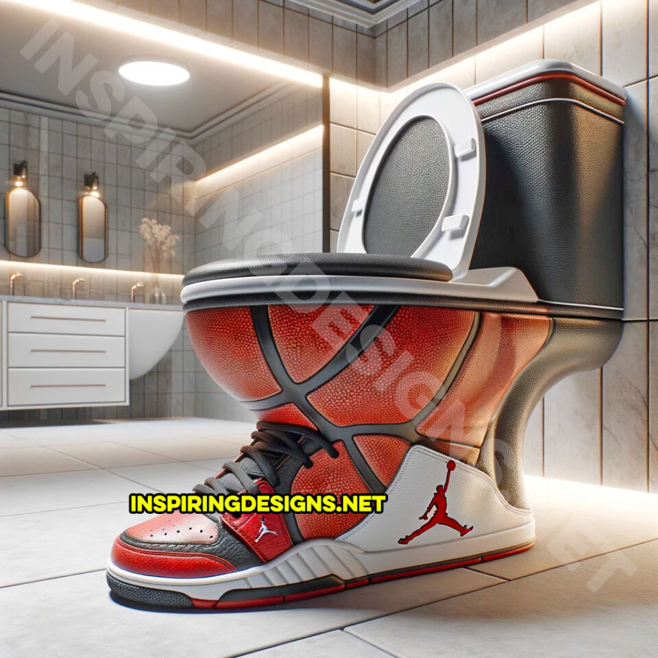 These Air Jordan Shoe Shaped Toilets Turn Your Bathroom into a ...
