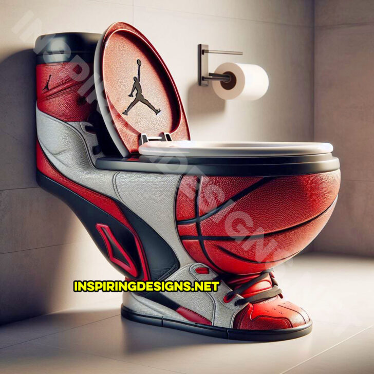 These Air Jordan Shoe Shaped Toilets Turn Your Bathroom into a ...