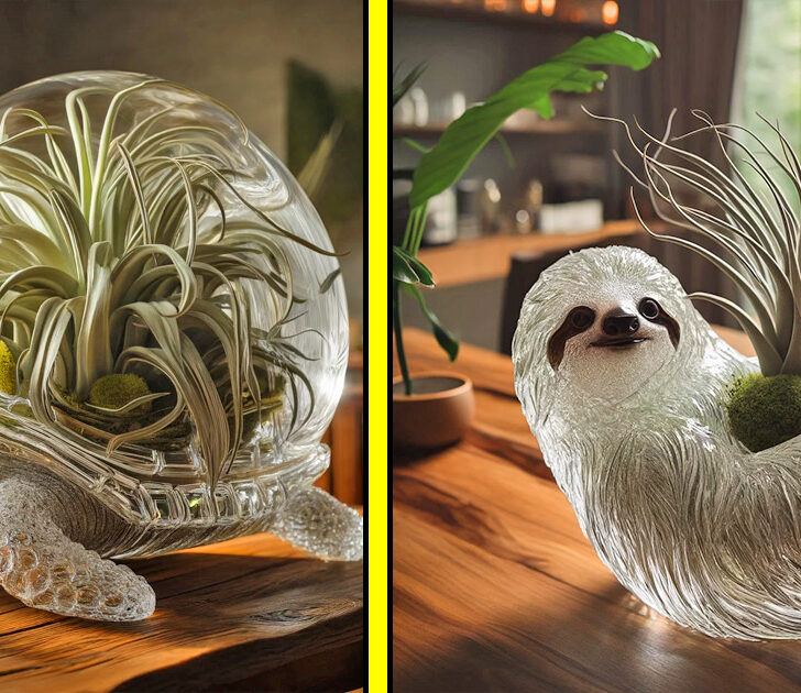 These Glass Animal Shaped Air Plant Holders Add Whimsy to Any Space ...