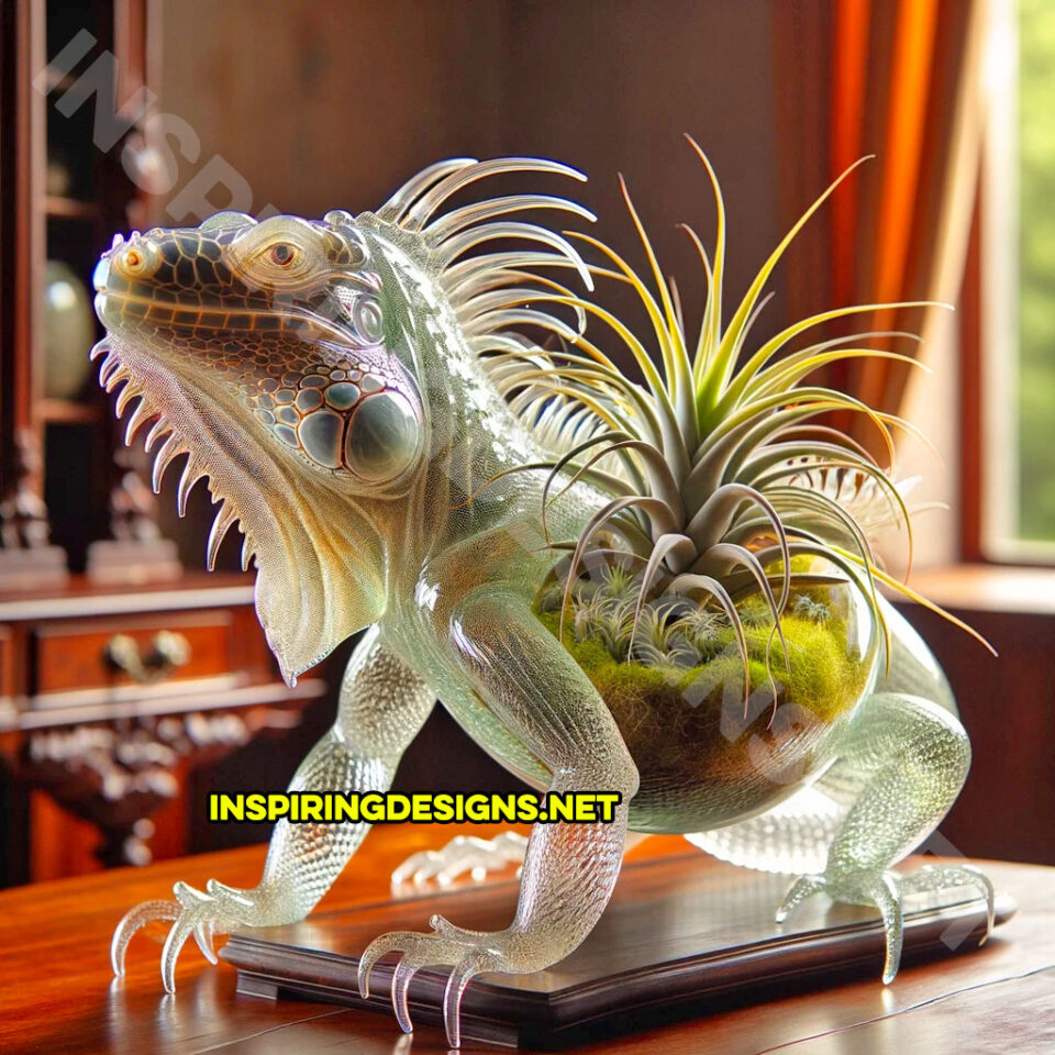 These Glass Animal Shaped Air Plant Holders Add Whimsy to Any Space