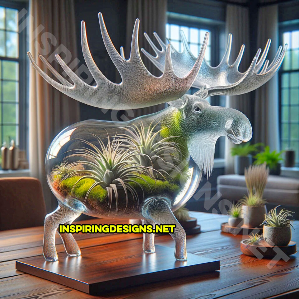 These Glass Animal Shaped Air Plant Holders Add Whimsy to Any Space