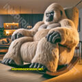These Giant Fuzzy Animal Shaped Rocking Chairs Are a Must-Have for ...