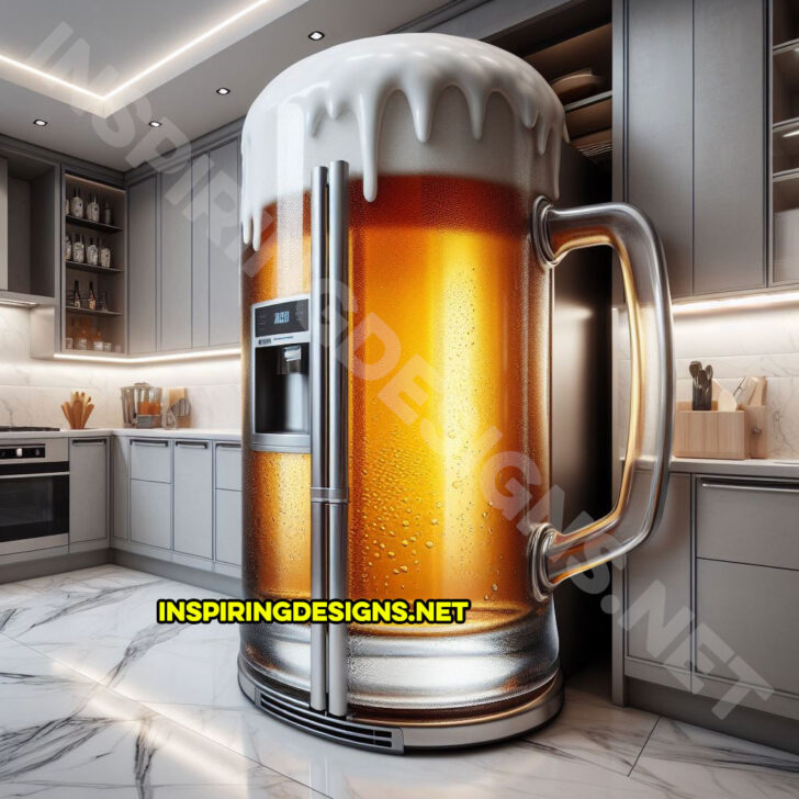 These Beer Mug Refrigerators Are the Ultimate Man-Cave Addition