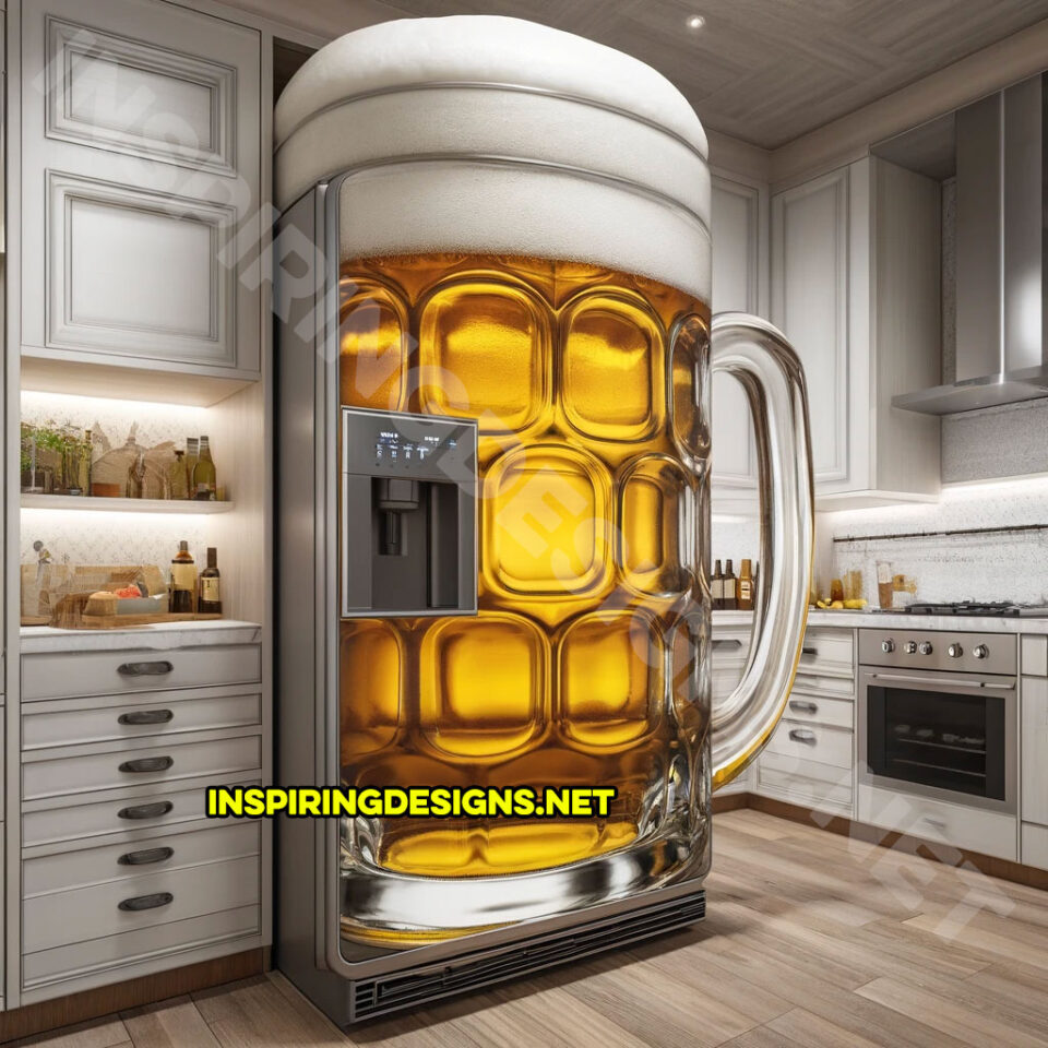 These Beer Mug Refrigerators Are the Ultimate Man-Cave Addition