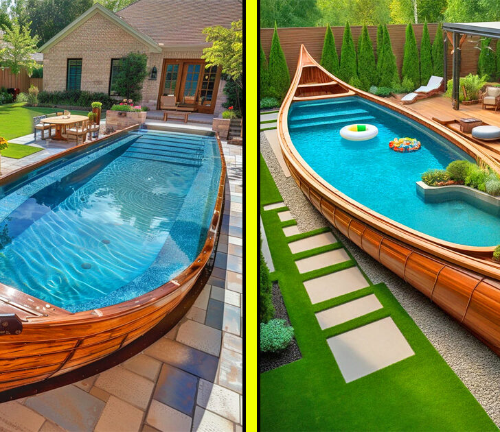 These Canoe Pools Will Transform Your Backyard into a Nautical Paradise ...