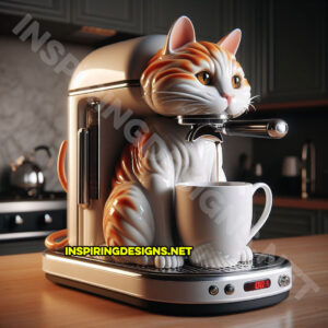 These Cat Shaped Coffee Makers Are the Pawsitively Best Kitchen Addition