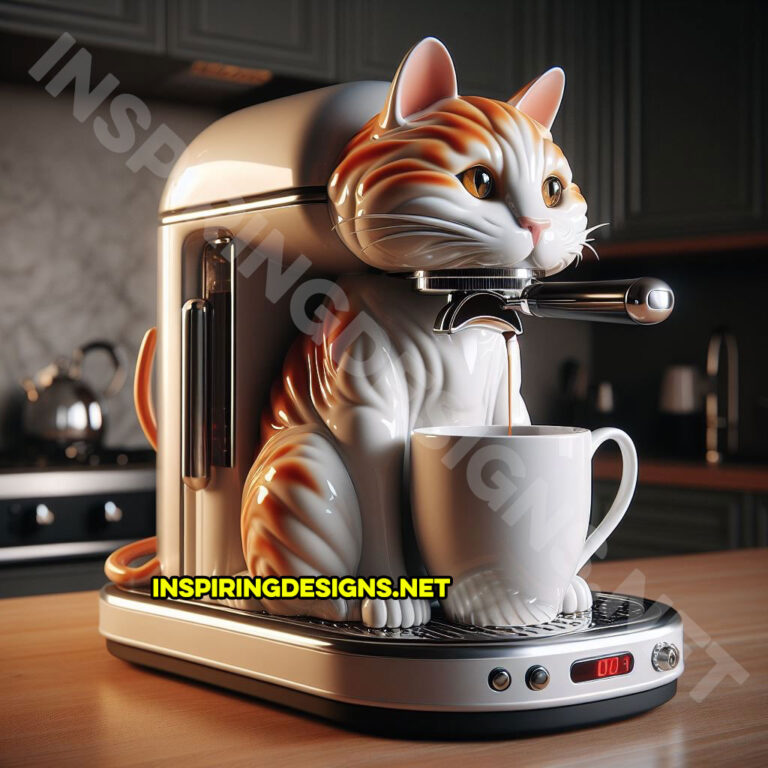 These Cat Shaped Coffee Makers Are the Pawsitively Best Kitchen Addition