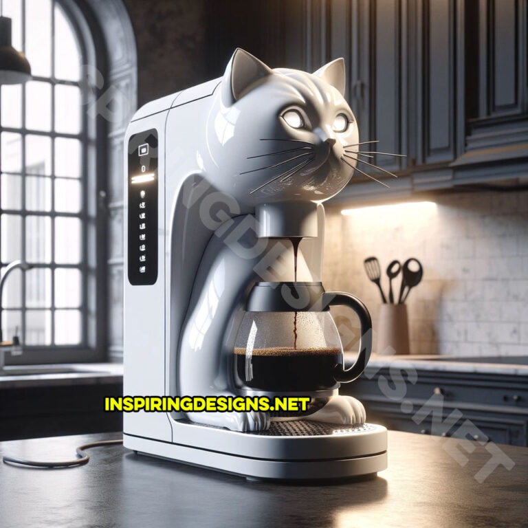 These Cat Shaped Coffee Makers Are the Pawsitively Best Kitchen Addition