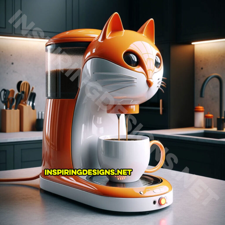 These Cat Shaped Coffee Makers Are the Pawsitively Best Kitchen Addition