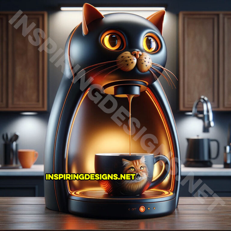 These Cat Shaped Coffee Makers Are the Pawsitively Best Kitchen Addition
