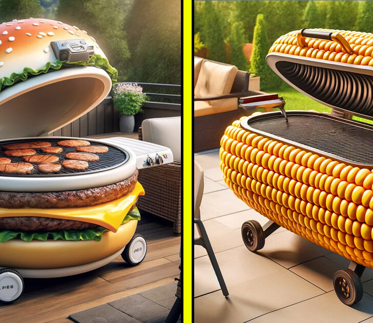 These Food Shaped BBQs Are Shaped Like Burgers, Hot Dogs, and More ...