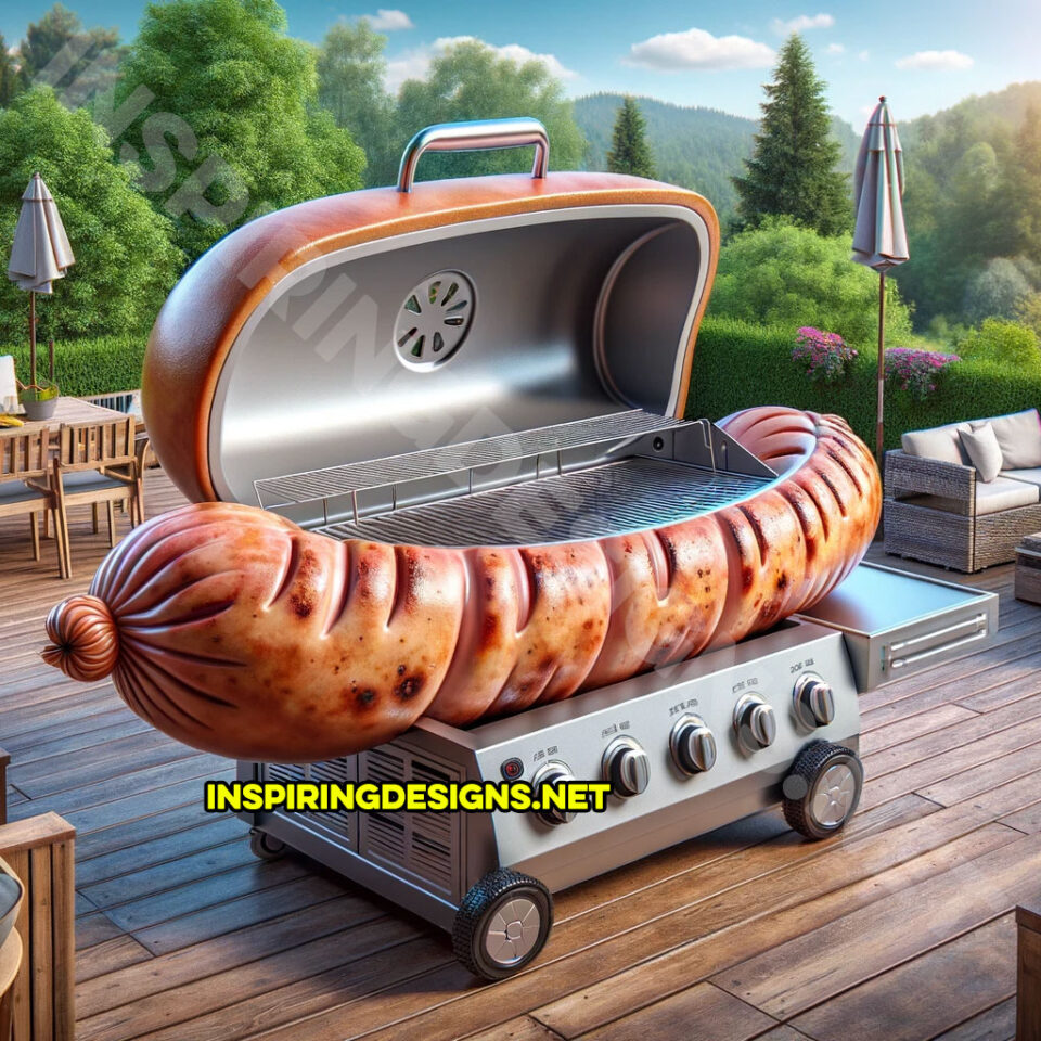 These Food Shaped BBQs Are Shaped Like Burgers, Hot Dogs, and More!