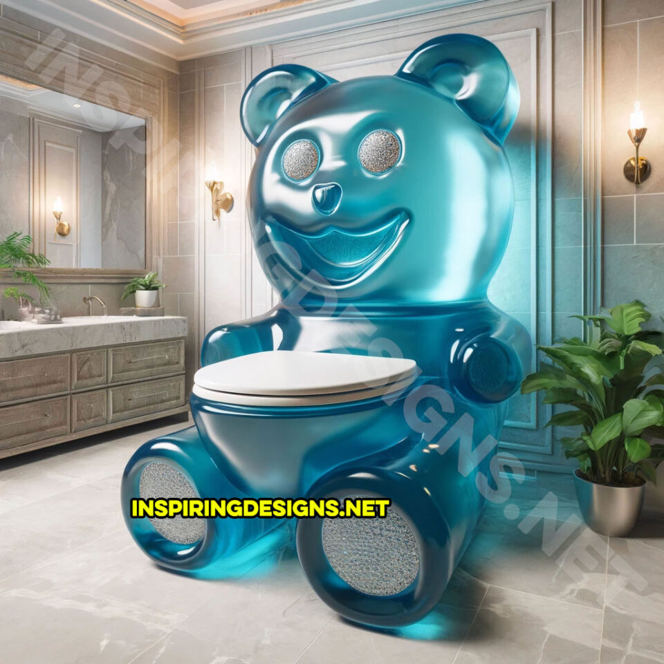 These Gummy Bear Toilets Will Sweeten Up Your Bathroom Décor