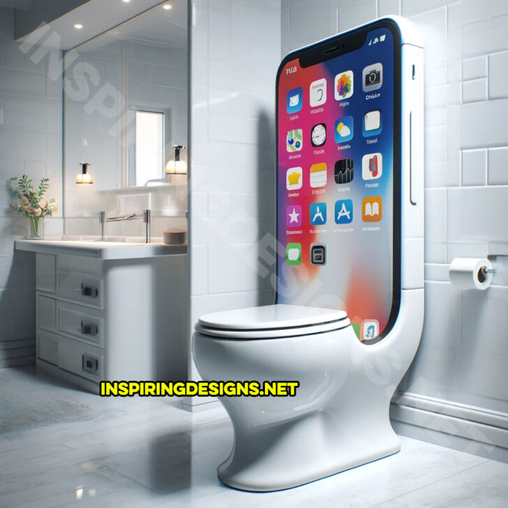 These iPhone Toilets Are The Ultimate Loo For Tech Enthusiasts!