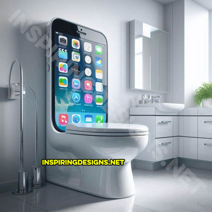 These iPhone Toilets Are The Ultimate Loo For Tech Enthusiasts!