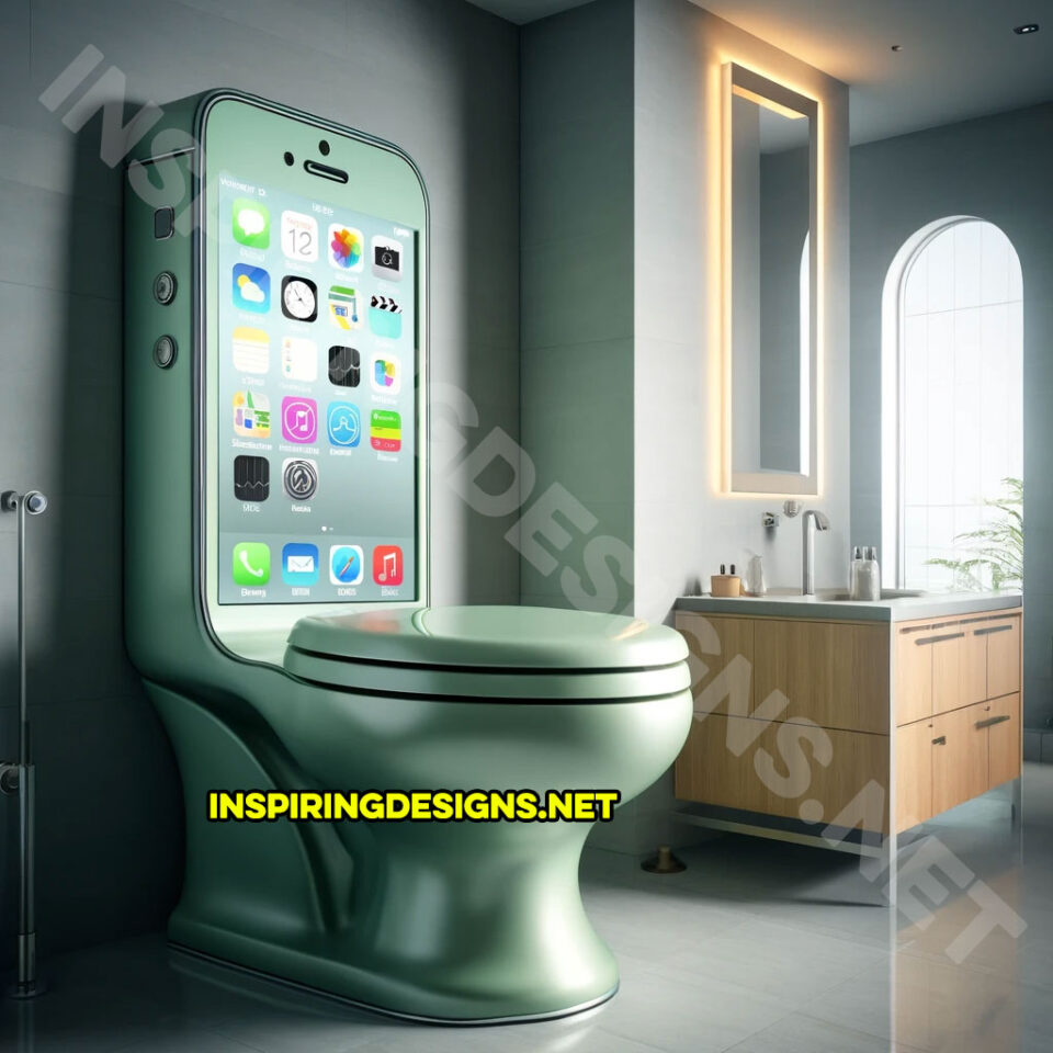These iPhone Toilets Are The Ultimate Loo For Tech Enthusiasts!