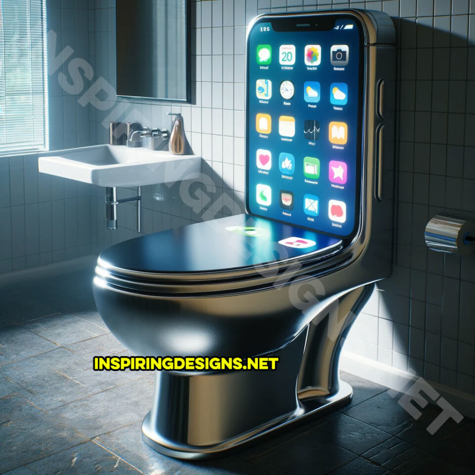 These iPhone Toilets Are The Ultimate Loo For Tech Enthusiasts!