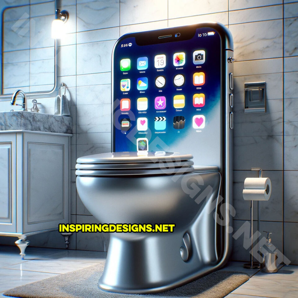 These iPhone Toilets Are The Ultimate Loo For Tech Enthusiasts!