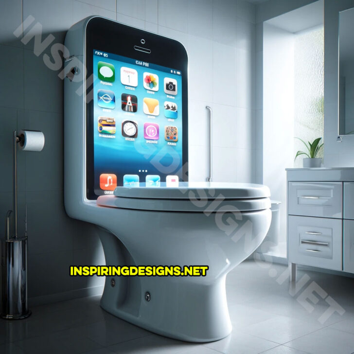 These iPhone Toilets Are The Ultimate Loo For Tech Enthusiasts!
