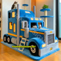 These Semi-Truck Cat Trees Are a Must For Cat Loving Truckers!