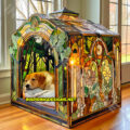 These Stained Glass Dog Beds Will Make Your Pooch Feel Like Royalty