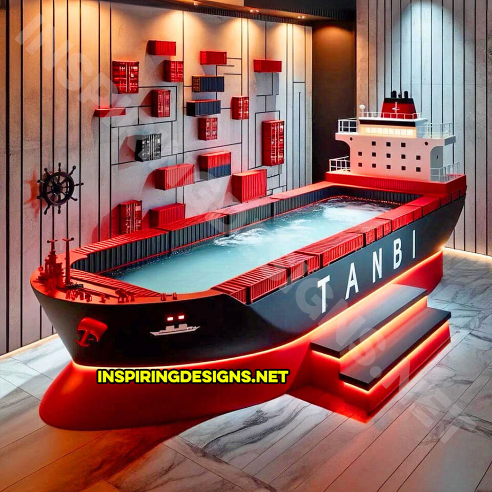 These Cargo Ship Bathtubs Will Make You Feel Like a Captain During Bath ...