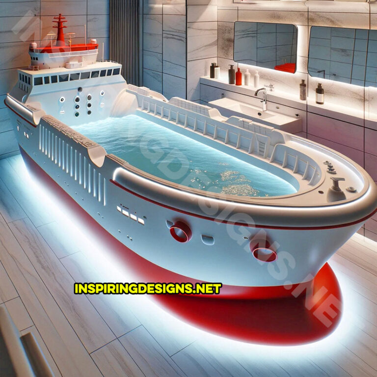 These Cargo Ship Bathtubs Will Make You Feel Like a Captain During Bath ...