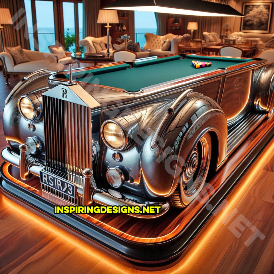 These Classic Car Pool Tables Will Rev Up Your Man Cave!