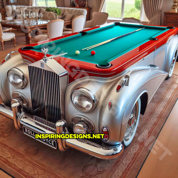 These Classic Car Pool Tables Will Rev Up Your Man Cave!