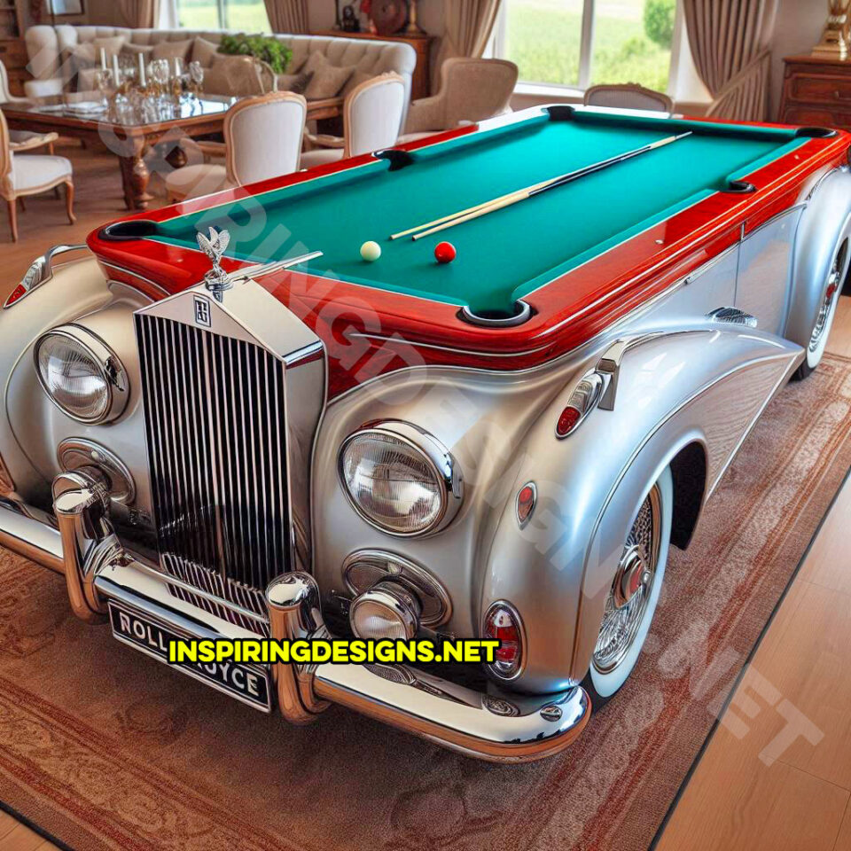 These Classic Car Pool Tables Will Rev Up Your Man Cave!