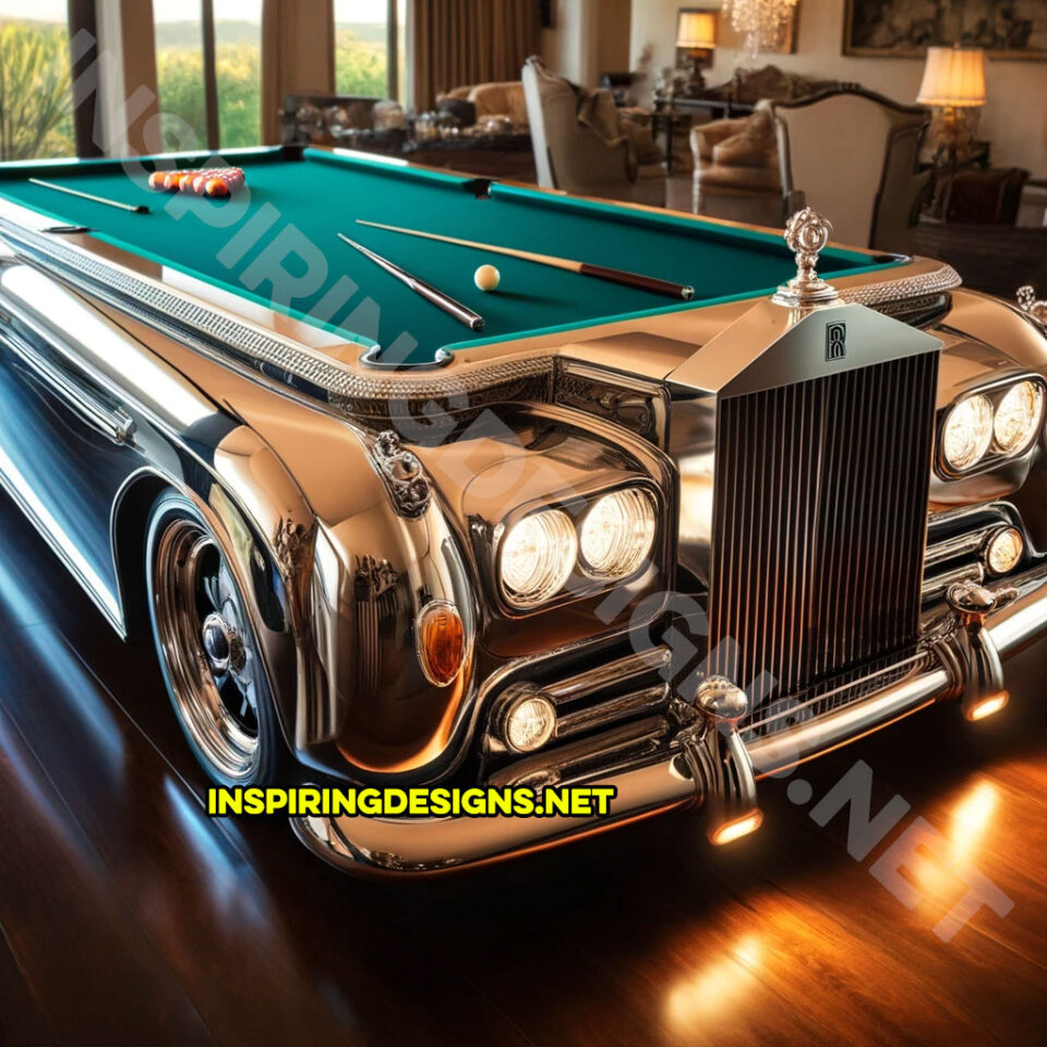 These Classic Car Pool Tables Will Rev Up Your Man Cave!