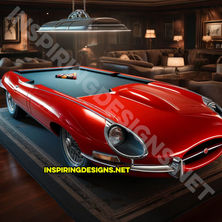 These Classic Car Pool Tables Will Rev Up Your Man Cave!