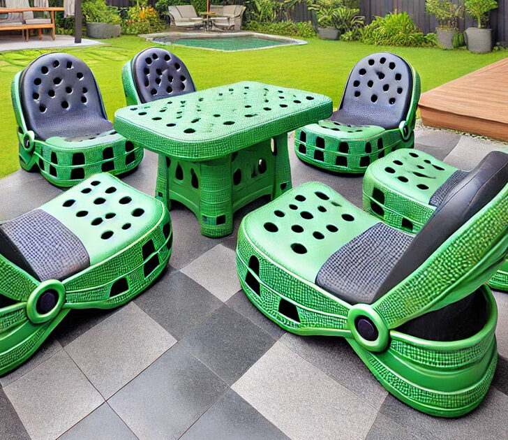 These Croc Shaped Patio Sets Bring Quirky Style to Your Outdoor Space ...