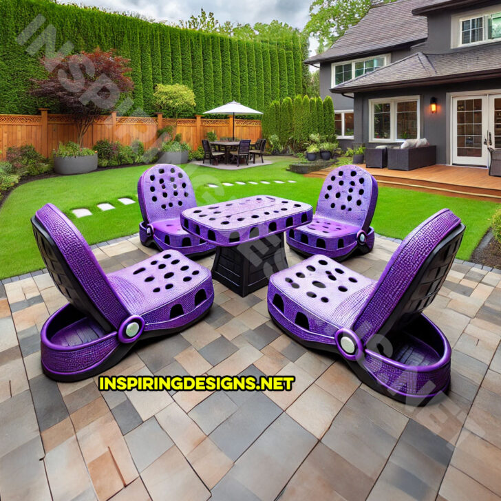 These Croc Shaped Patio Sets Bring Quirky Style to Your Outdoor Space