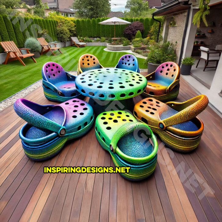 These Croc Shaped Patio Sets Bring Quirky Style to Your Outdoor Space ...