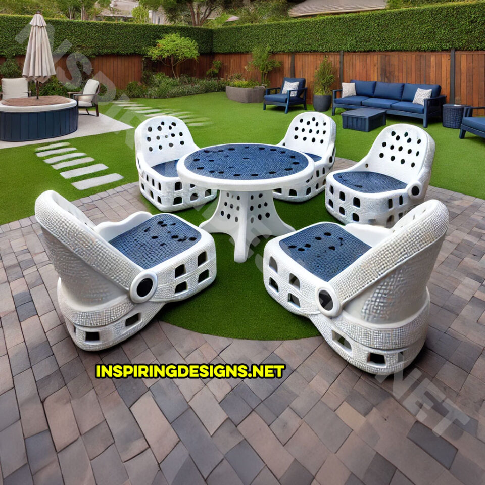 These Croc Shaped Patio Sets Bring Quirky Style to Your Outdoor Space