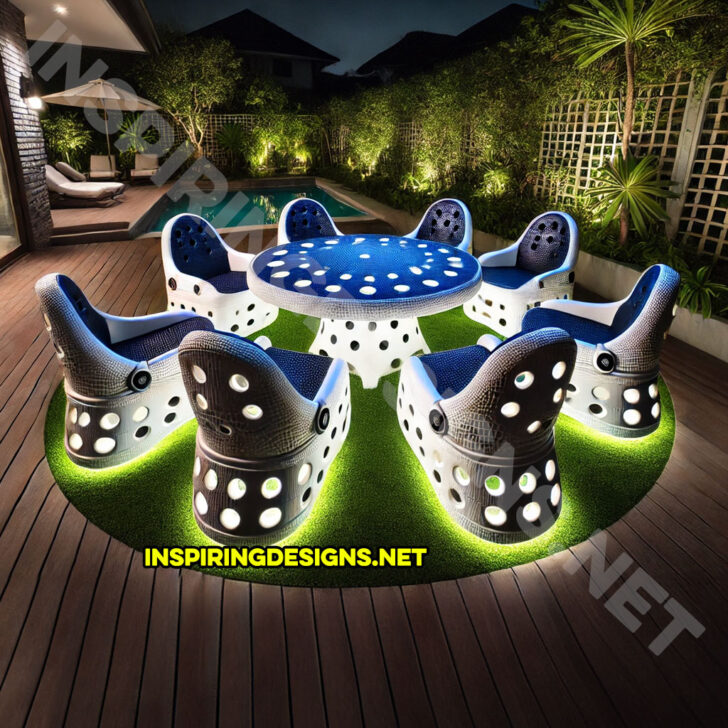 These Croc Shaped Patio Sets Bring Quirky Style to Your Outdoor Space