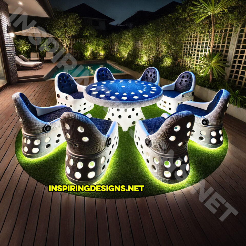 These Croc Shaped Patio Sets Bring Quirky Style to Your Outdoor Space