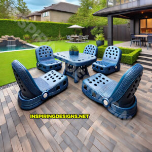 These Croc Shaped Patio Sets Bring Quirky Style to Your Outdoor Space