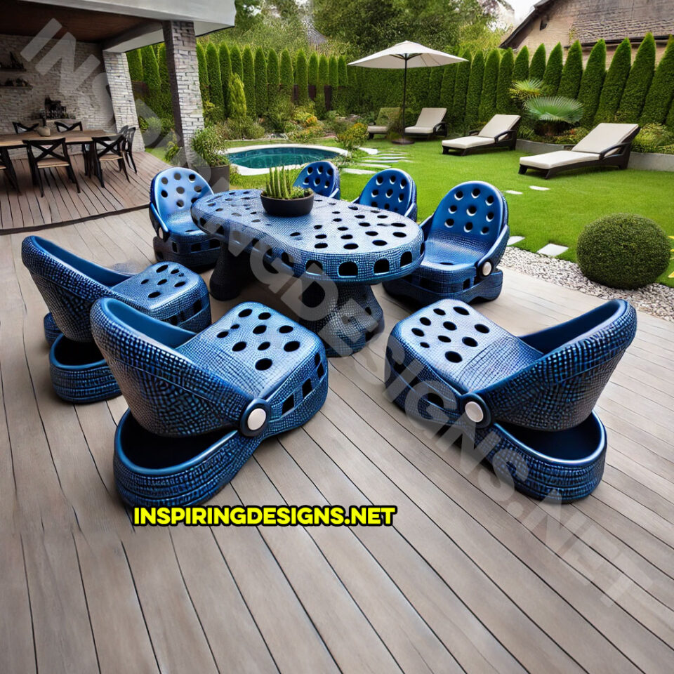 These Croc Shaped Patio Sets Bring Quirky Style to Your Outdoor Space