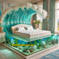 These Epoxy Wave Beds Will Make You Feel Like You're Sleeping in the Ocean