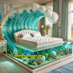 These Epoxy Wave Beds Will Make You Feel Like You're Sleeping in the Ocean