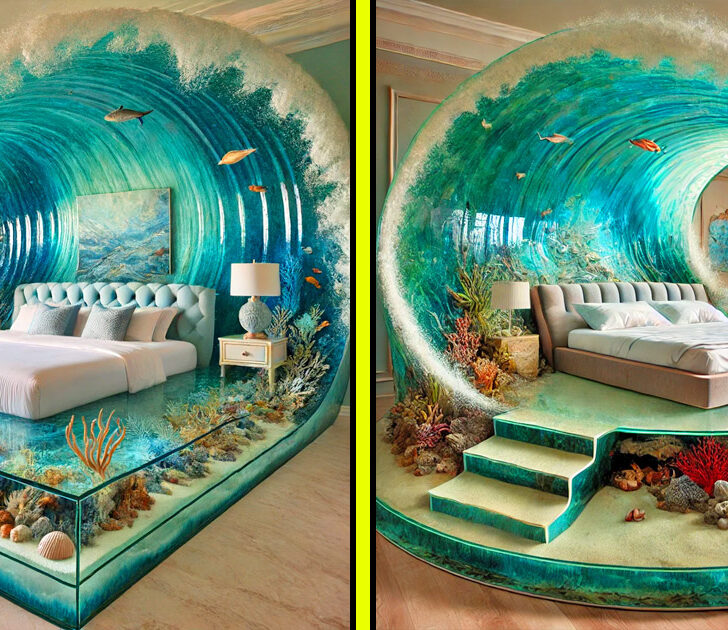 These Epoxy Wave Beds Will Make You Feel Like You’re Sleeping in the ...