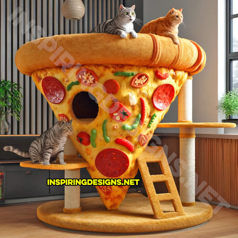 These Food Shaped Cat Towers Will Have Your Kitties Taco-ing About Them ...